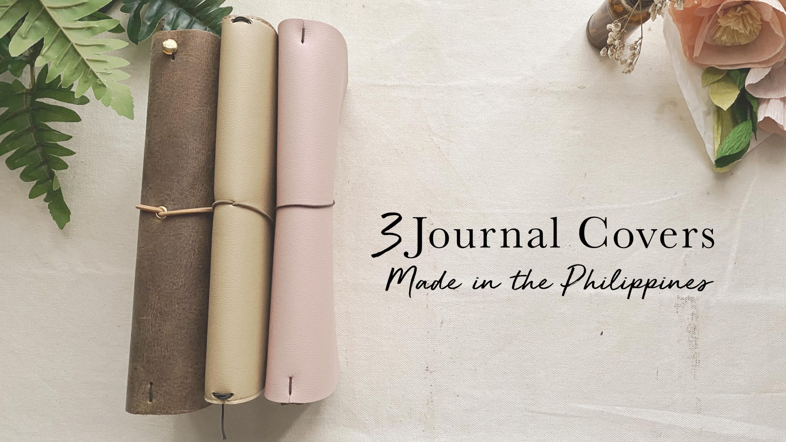 3 Journal Covers Made in the Philippines – iamartisan